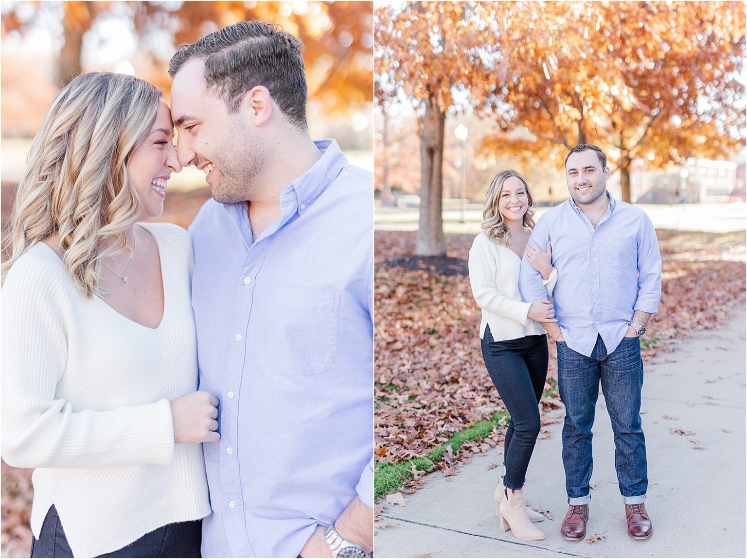 St. Bonaventure Fall Engagement - elizabethbehanphotography.com