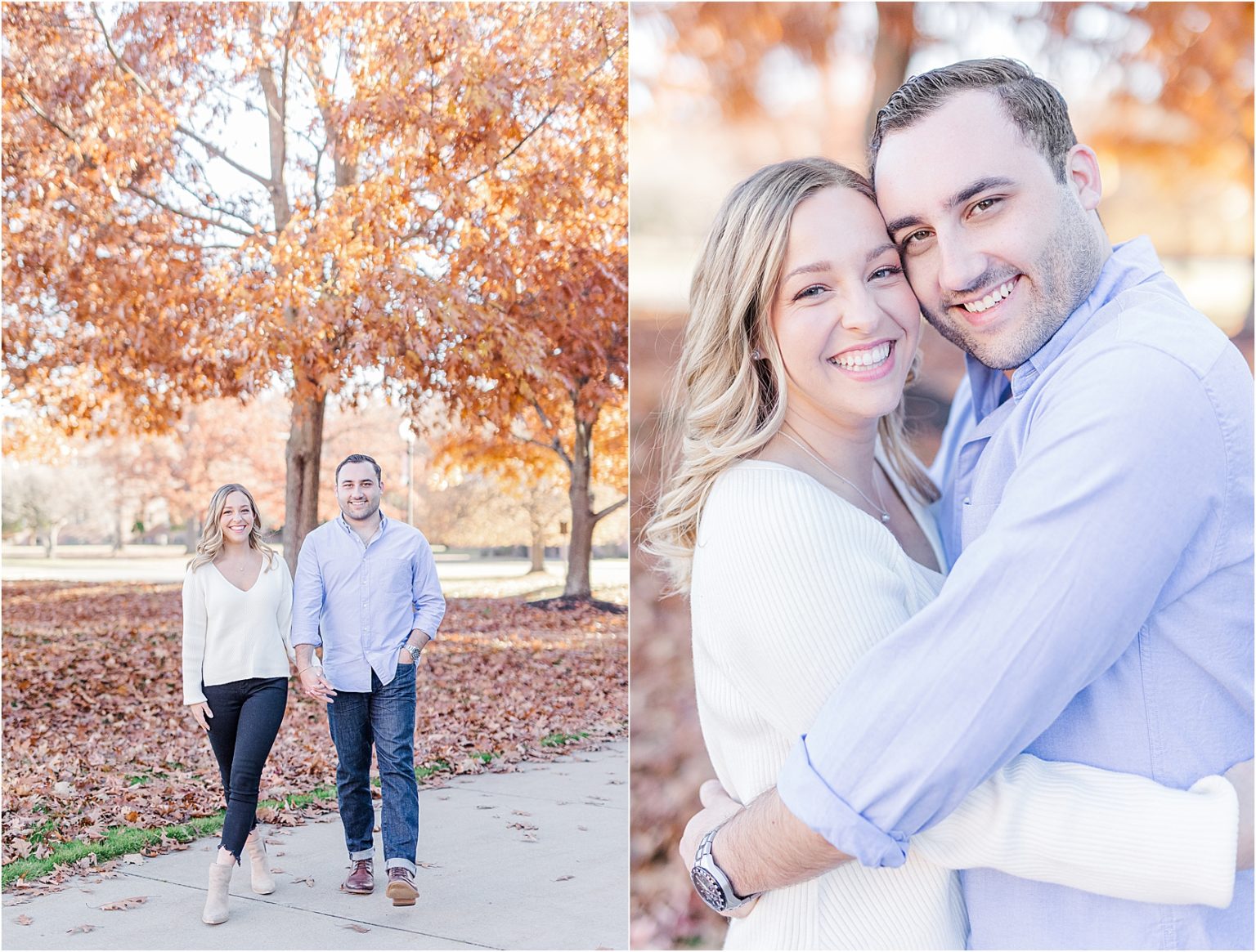 St. Bonaventure Fall Engagement - elizabethbehanphotography.com