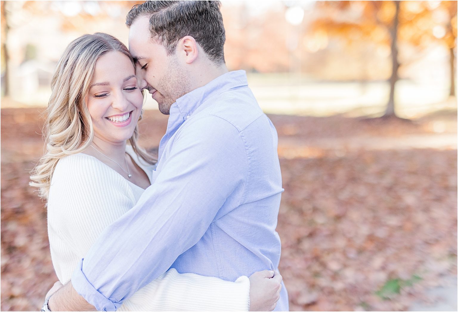 St. Bonaventure Fall Engagement - elizabethbehanphotography.com