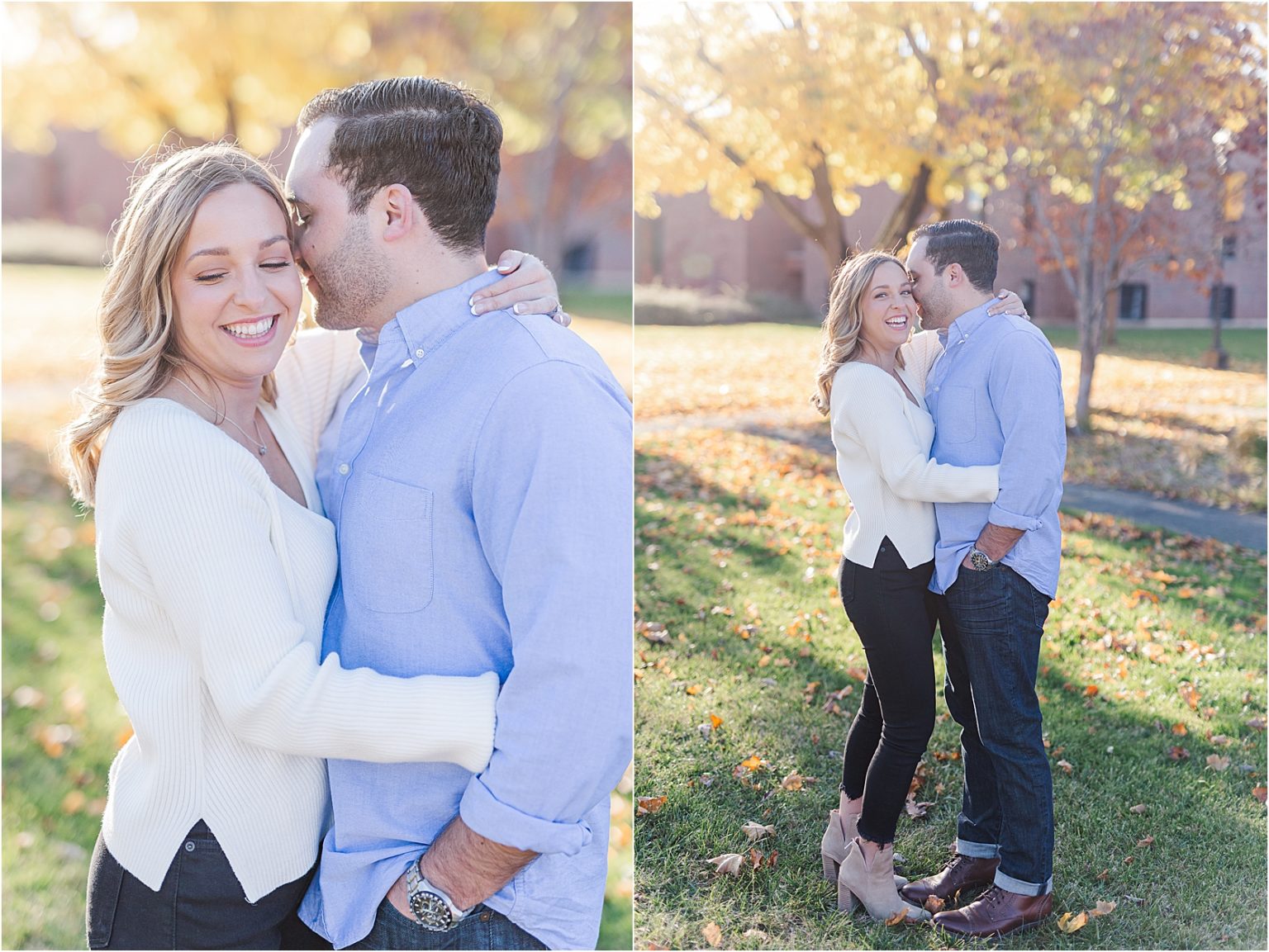 St. Bonaventure Fall Engagement - elizabethbehanphotography.com