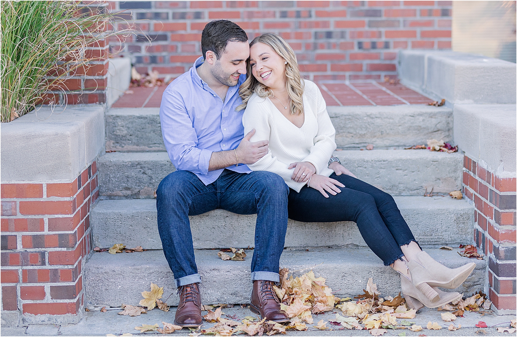 St. Bonaventure Fall Engagement - elizabethbehanphotography.com